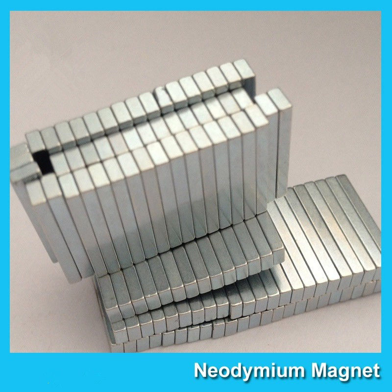 12000 Gauss Super Strong Neodymium Magnet Bar Berbentuk Anti-Korosi